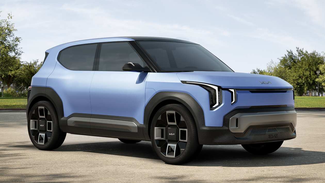 New Kia Ev2 Concept Previews Small Suv For 2026 Auto Express